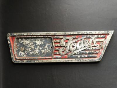 FODEN BADGE PLATE TRUCK LORRY BUS DOOR STEP EMBLEM INSIGNIA | eBay UK