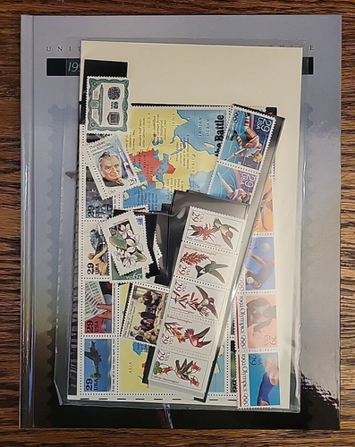 USPS 1992 Commemorative Stamp Collection Book Hardcover Item #8992 for ...
