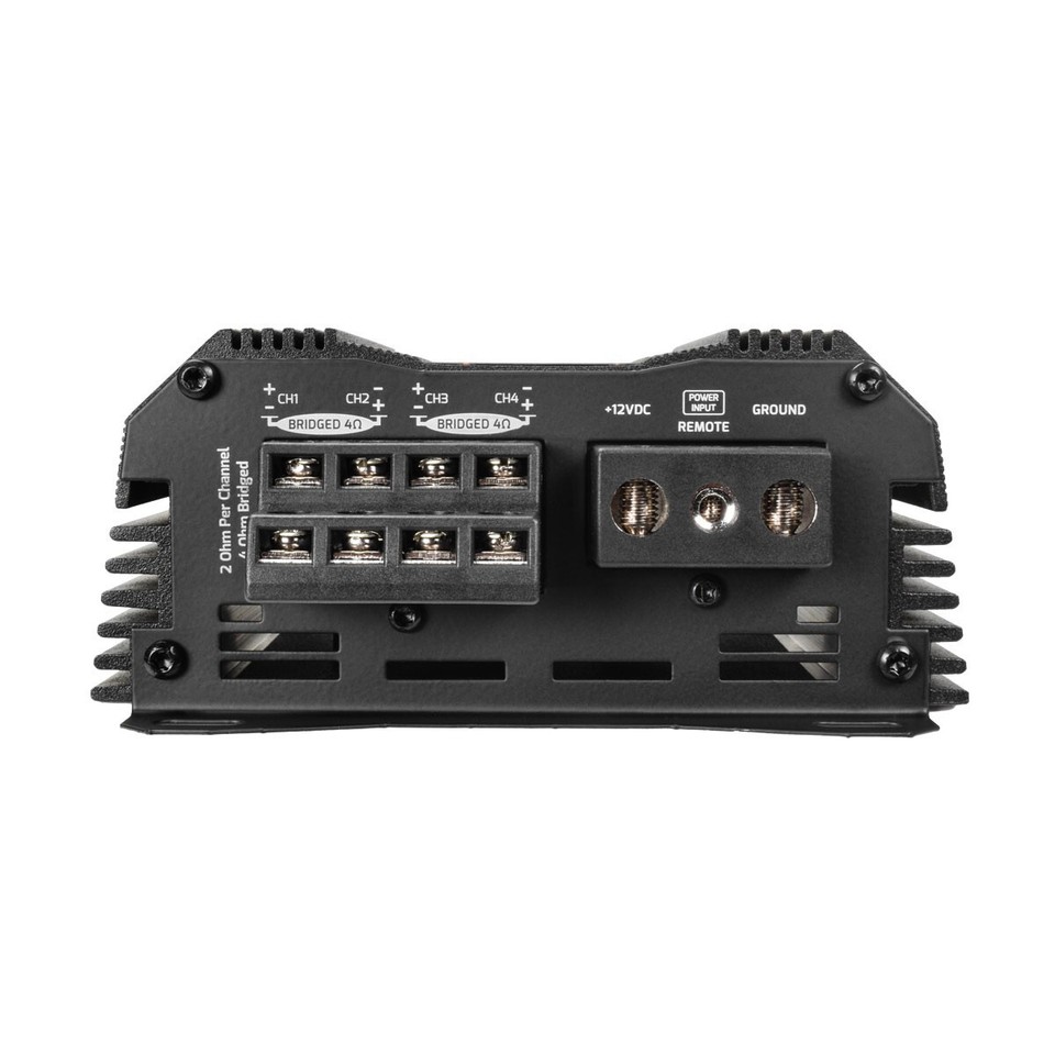 PRV MDX1200.4 2 Ohm Mini 4 Channel Amp 4x 300 Watts Compact Car Audio ...