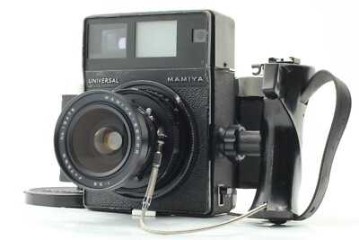 【EXC+3】 Mamiya Universal Press 6x9 Film Back 75mm f5.6 Lens From Japan ...