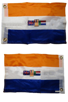 12x18 Old South Africa DOUBLE SIDED 2-ply Nylon Wind Resistant Flag ...