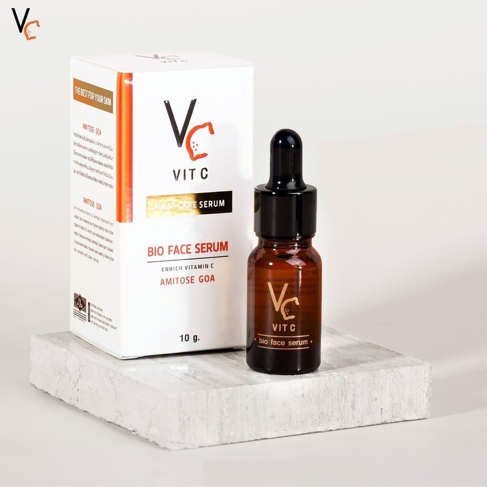 3x VC Vit C Bio Face Serum Skin Brightening Anti-Wrinkles Aging Aura ...