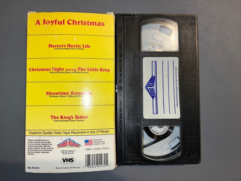 A Joyful Christmas Hector's Hectic Life Four Cartoons (VHS, 1988) 2 | eBay