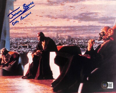 Jerome Blake Oppo Rancisis Star Wars Jedi Council Signed 8x10 Photo ...
