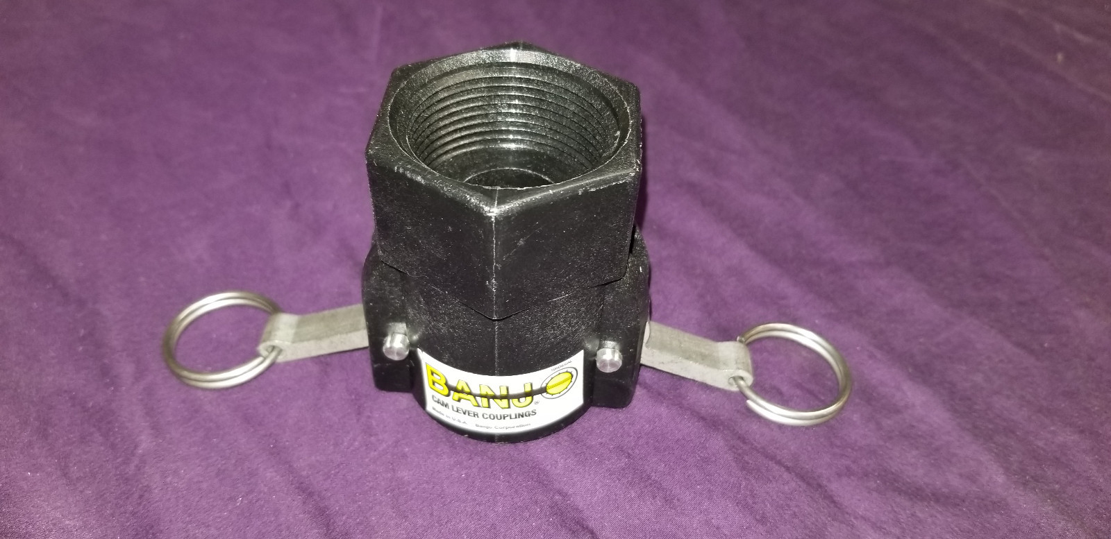 BANJO 125D 1" Female Coupler x 1-1/4" FNPT Cam Lever Coupling ...
