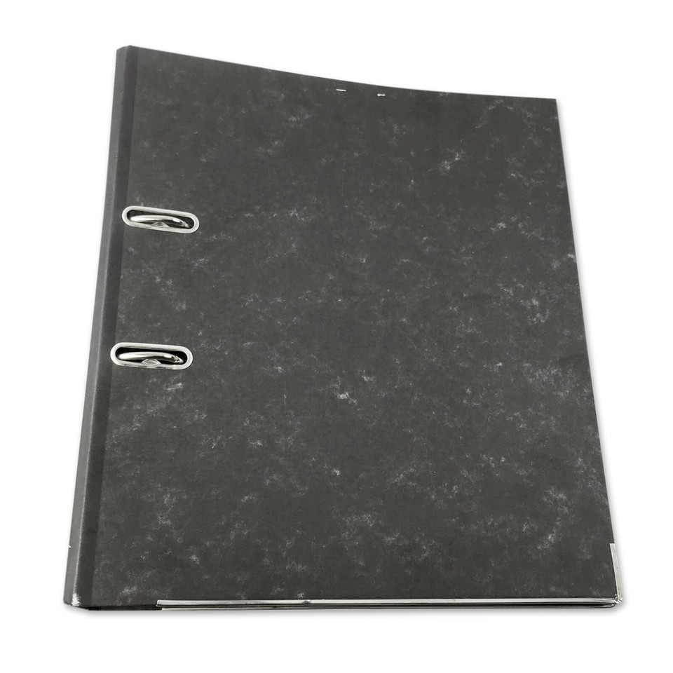 BLACK A4 LEVER ARCH FOLDERS RING BINDERS 70MM SPINE FOLDER FOR ...