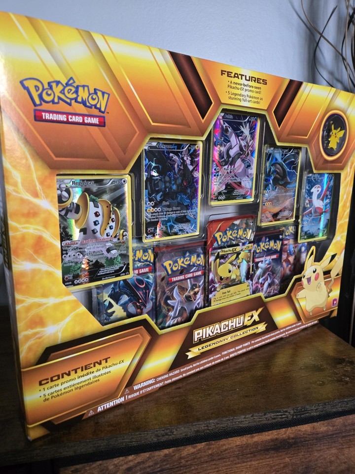 Pokemon - Pikachu ex legendary collection box - XY -Sealed Mint | eBay