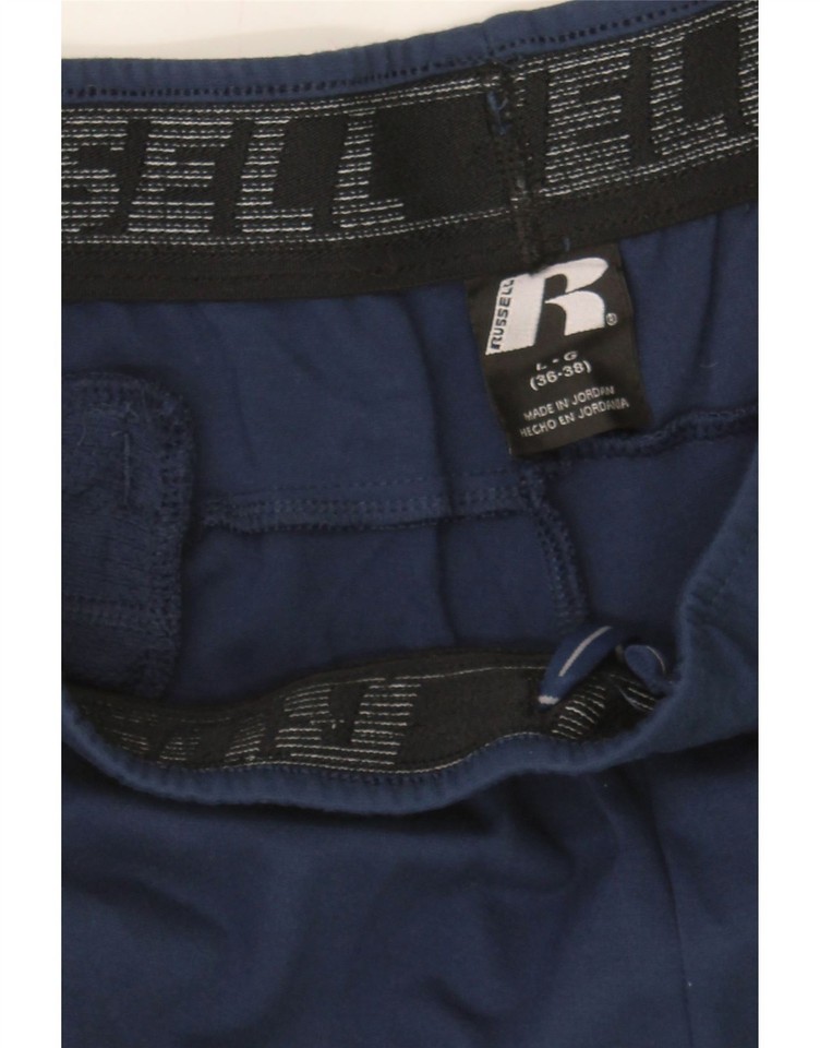 RUSSELL ATHLETIC Mens Tracksuit Trousers Large Navy Blue CT03 | eBay