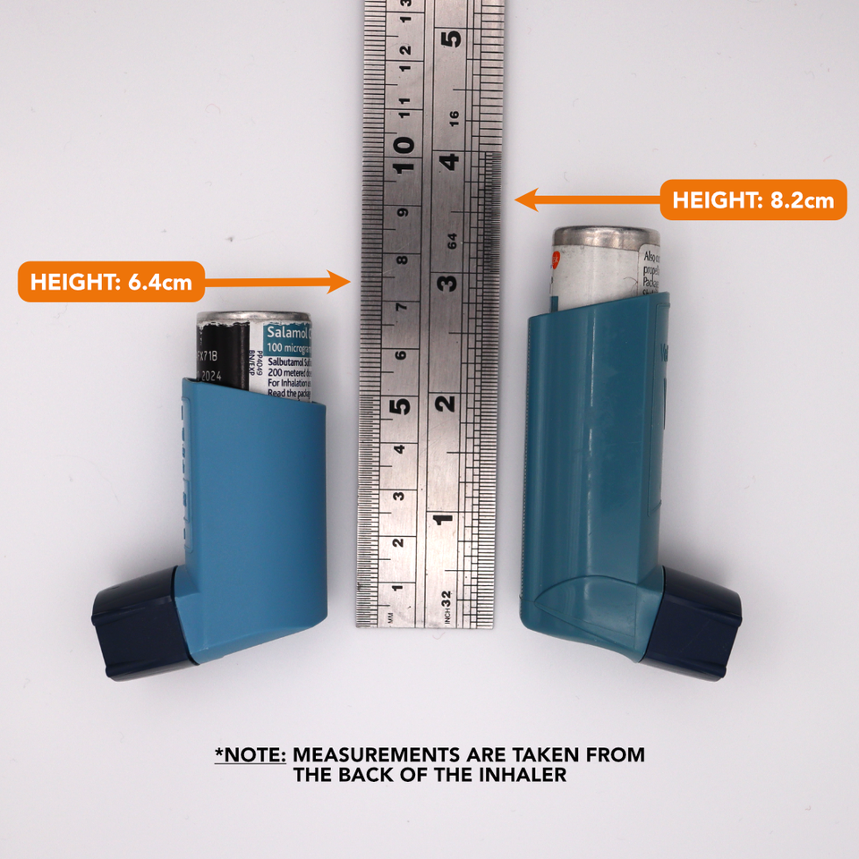HalerMate® Inhaler Aid - for Tall Inhalers - Asthma, COPD, Arthritis ...