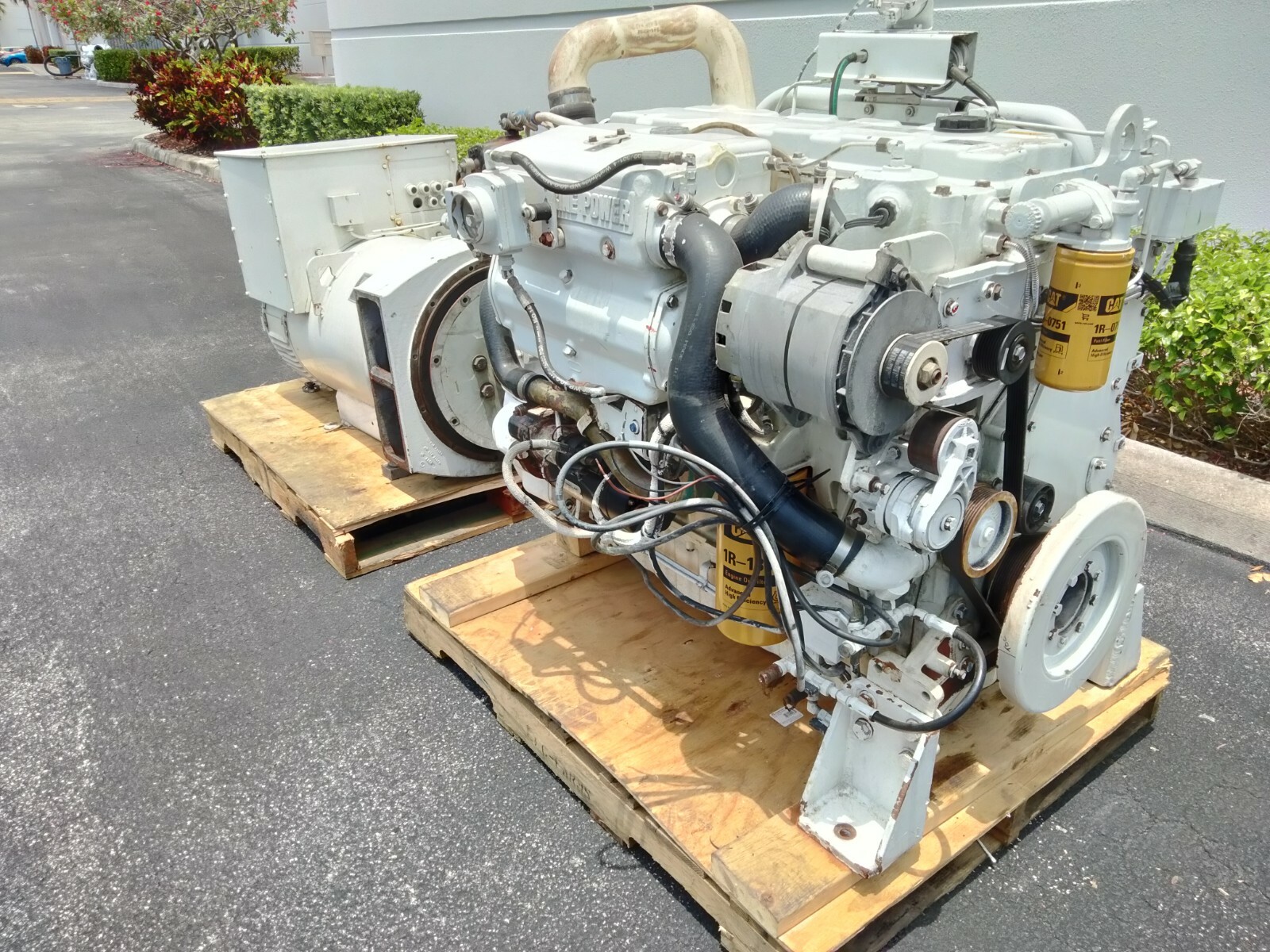Caterpillar CAT C9DI Marine Diesel Generator 200kW, 50Hz, 3-Phase | eBay