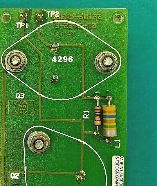 HP Agilent 8644 Circuit Board 08645-60132 B2843-10 Transistor 2n6338 ...