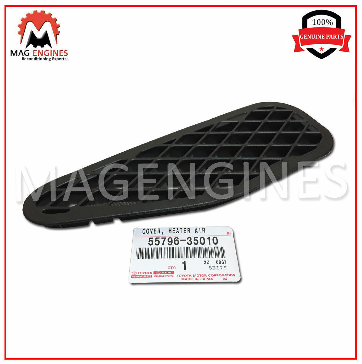 55796-35010 GENUINE OEM HEATER AIR DUCT COVER 5579635010 | eBay