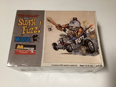 Monogram Fred Flypogger As Super Fuzz By Mouse Custom Model Kit Stan ...