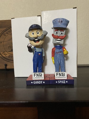 Cleburne Railroaders Spike & Gandy bobblehead set SGA. RARE MASCOTS | eBay