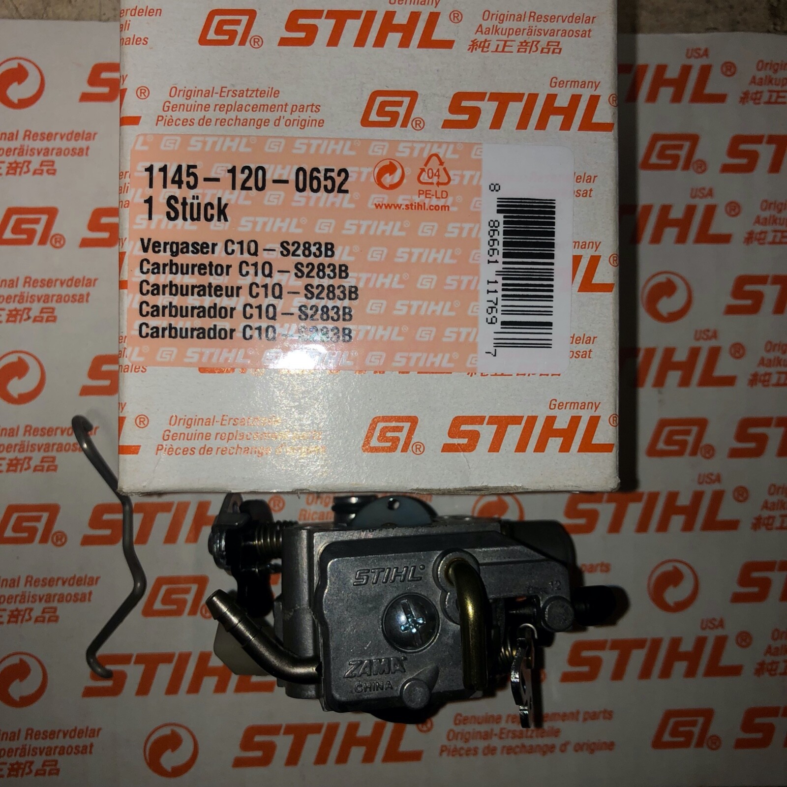 STIHL Carburetor MS201 MS201T (NOT M-Tronic) 1145 120 0652 EM | eBay