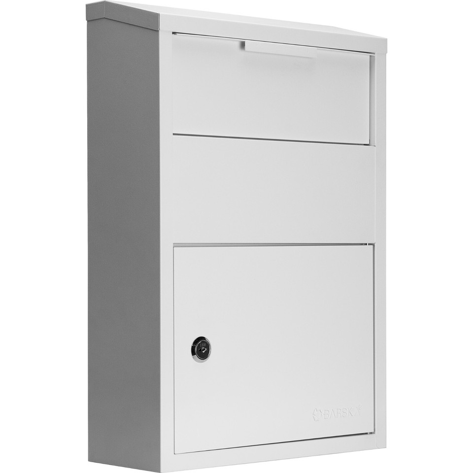 Barska 11 X 16 Large Legal Envelope Drop Box Key Lock Wall Mount ...