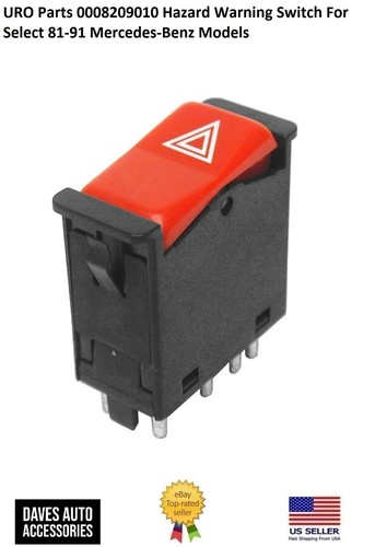 Emergency Hazard Light Switch #0008209010 For 81-91 Mercedes-Benz ...