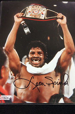 LEON SPINKS SIGNED 8X10 PHOTO | eBay