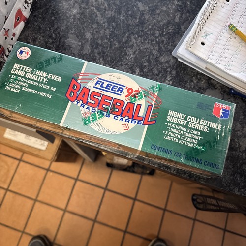 1992 Fleer Baseball Complete Factory Sealed Set 732 Cards | eBay Australia