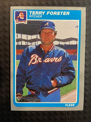 Nm Terry Forster #324 1985 Fleer Atlanta Braves | eBay