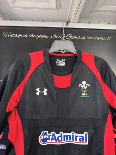 Authentic Wales National Team Welsh Under Armour 2011/12 Rugby Jersey ...