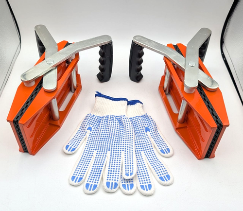 SDRTOP Double Handed Stone Carry Clamps, 0-2.36" - Orange, 2 Pack | eBay