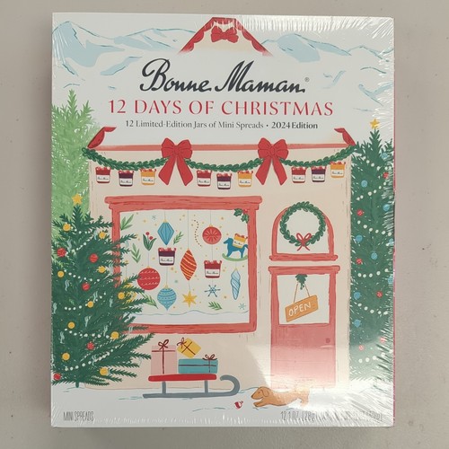 Bonne Maman Advent Calendar 2024 12 Mini Jams Spreads Christmas EXP 6/ ...