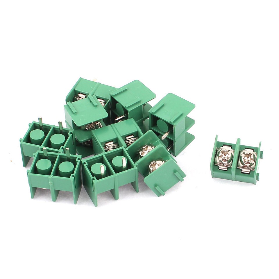 10Pcs 2P 7.6mm Pitch AC300V 20A PCB Terminal Block Connectors | eBay ...