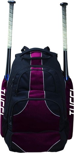 Tucci Team Travel Bat Backpack for Baseball & Softball Large Plus Black ...