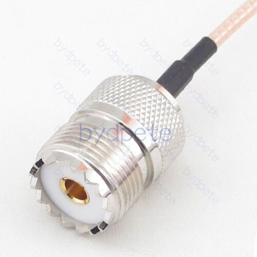UHF Female SO239 Jack SO-239 Connector crimp for LMR100 RG316 RG174 ...