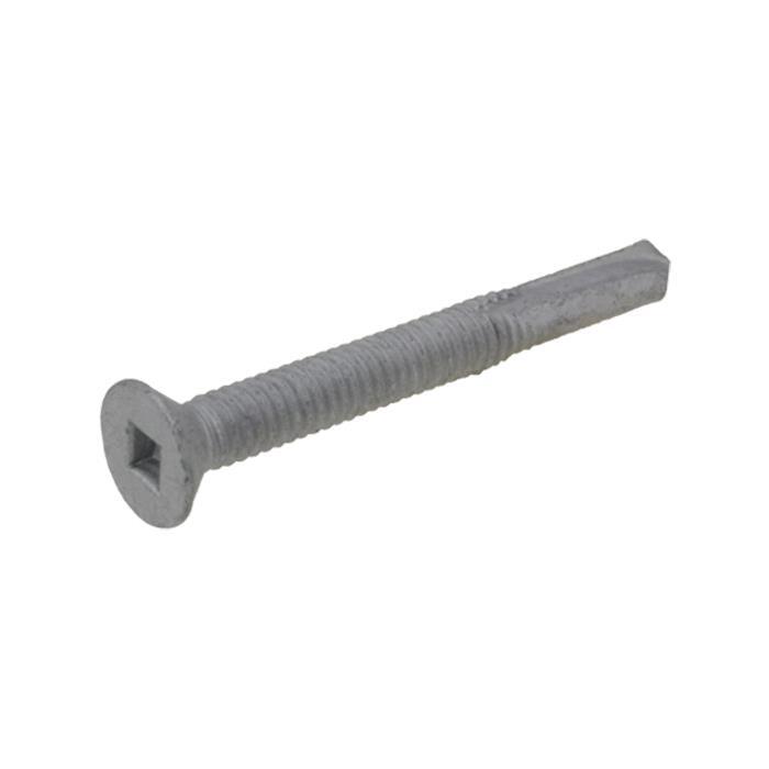Qty 500 Countersunk Series 500 12g-24 x 65mm Metal Self Drilling Screw ...