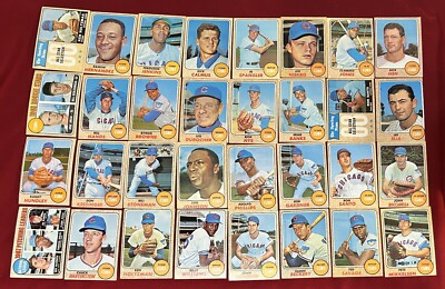 1968 Topps Chicago Cubs Team Set of 32 Cards | eBay