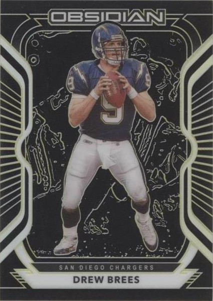 2020 Panini Obsidian - Electric Etch Yellow #99 Drew Brees /25 for sale ...
