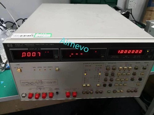 Agilent HP 4192A 5 Hz - 13 MHz LF Impedance Analyzer With calibration ...