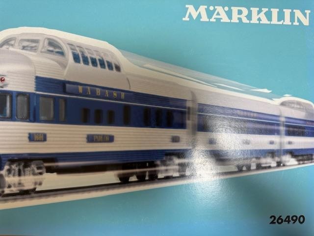 Marklin 26490 Blue Bird Train Set Ho Scale Digital With Sound Effects ...