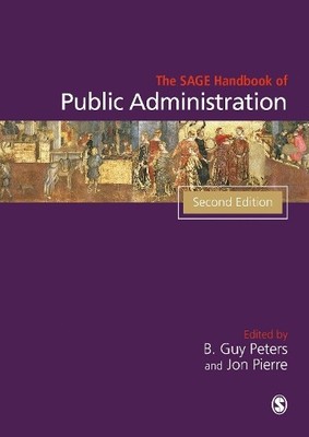 B. Guy Peters The SAGE Handbook of Public Administration (Tascabile) | eBay