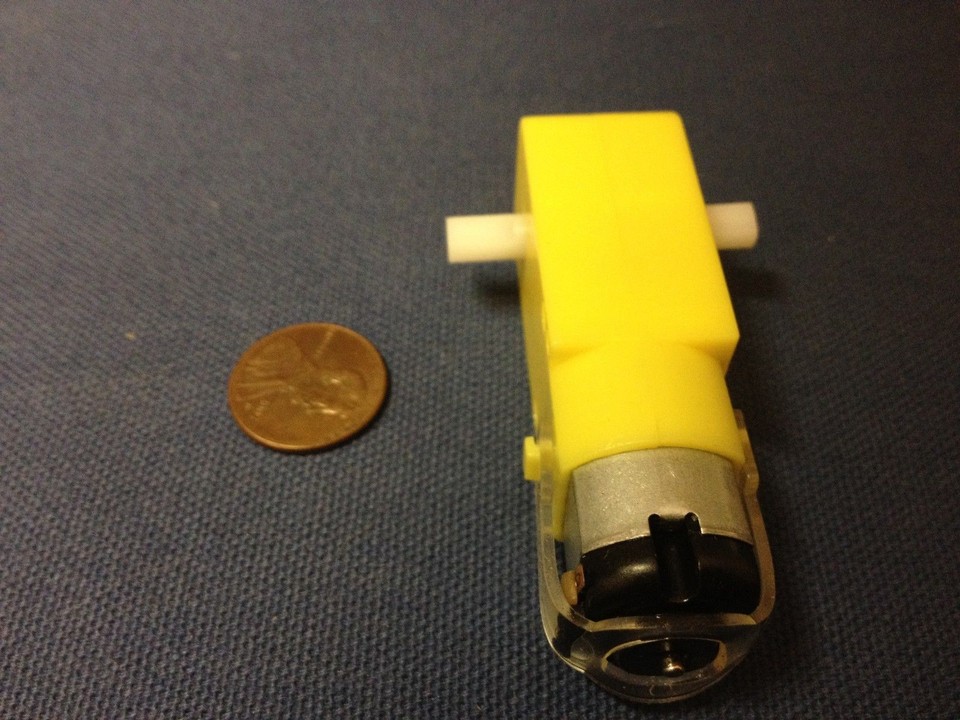 6V DC 160mA 100RPM Dual Shaft Car Toy Reduced Gear Motor Yellow c13 | eBay