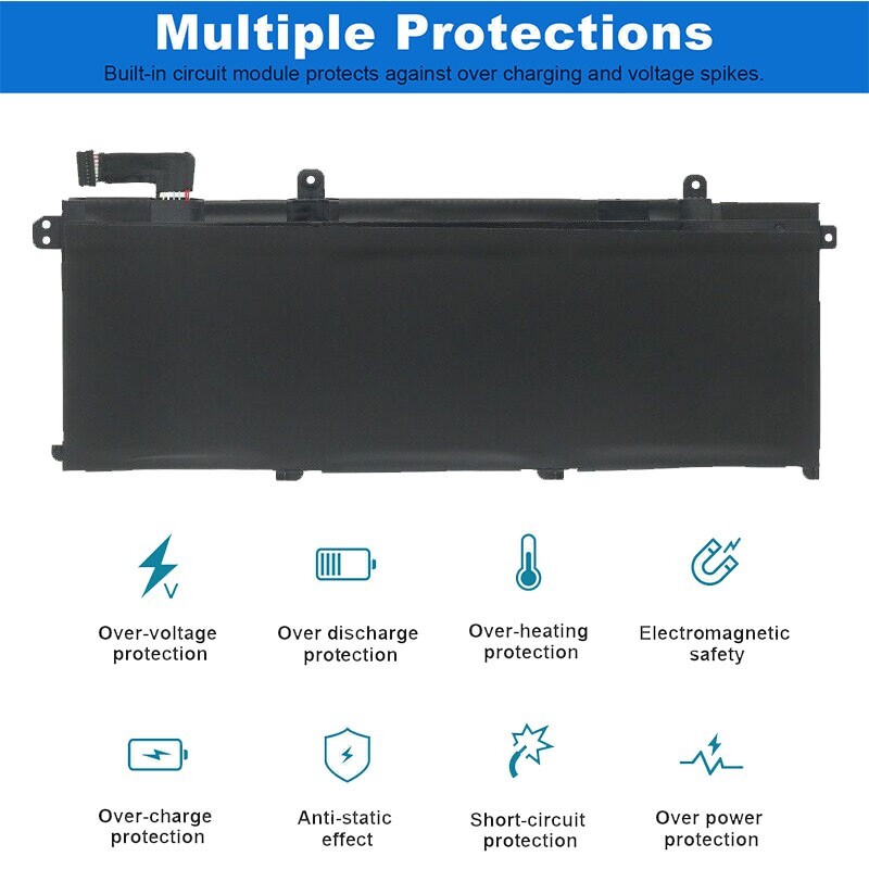 L18M3P73 Battery For Lenovo ThinkPad T490 T495 P14s T14 Gen 1st 2nd ...