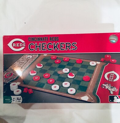 Cincinnati Reds Major League Baseball Team Checkers Game New In Box ...