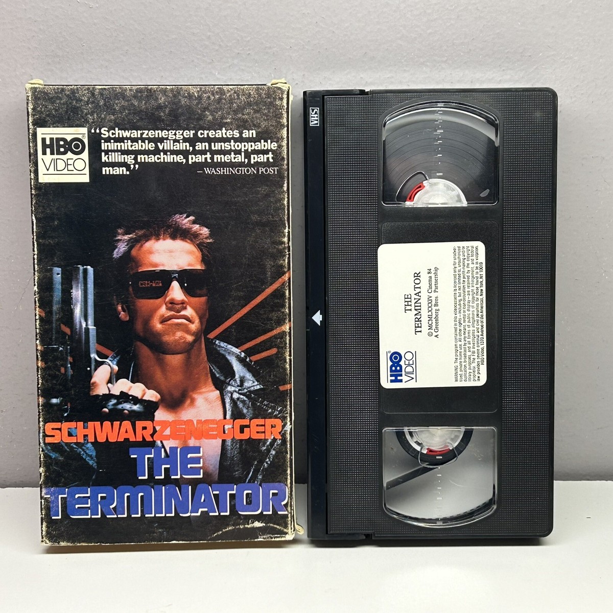 Terminador 1984 Vhs The Terminator VHS Tapes | EBay