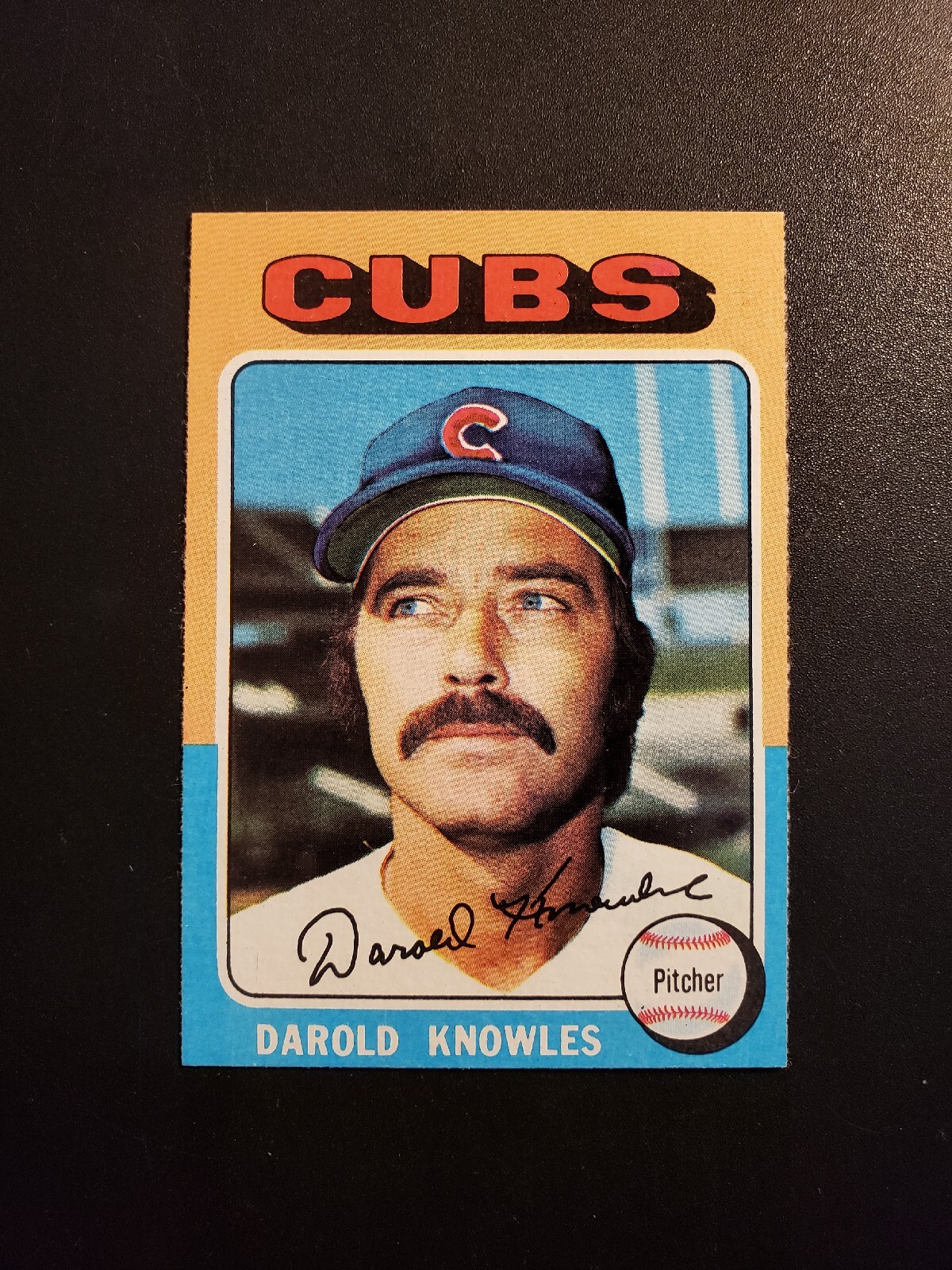 Darold Knowles 1975 Topps Chicago Cubs #352 NM++ | eBay