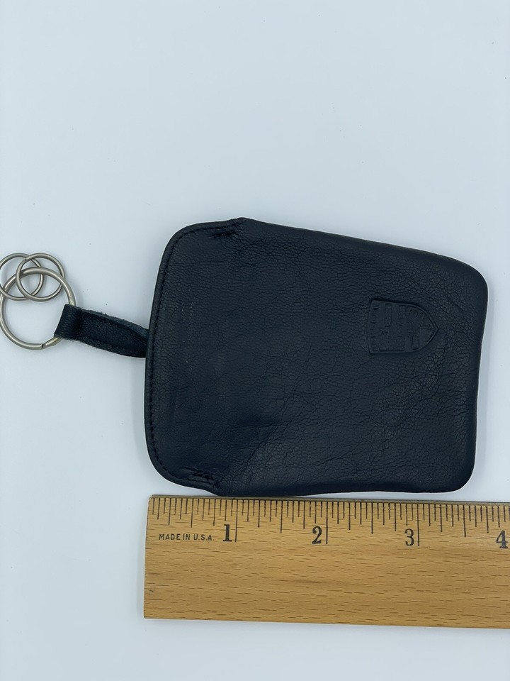 Porsche Original Vintage Porsche Key Chain Keyfob Pouch Case Leather ...