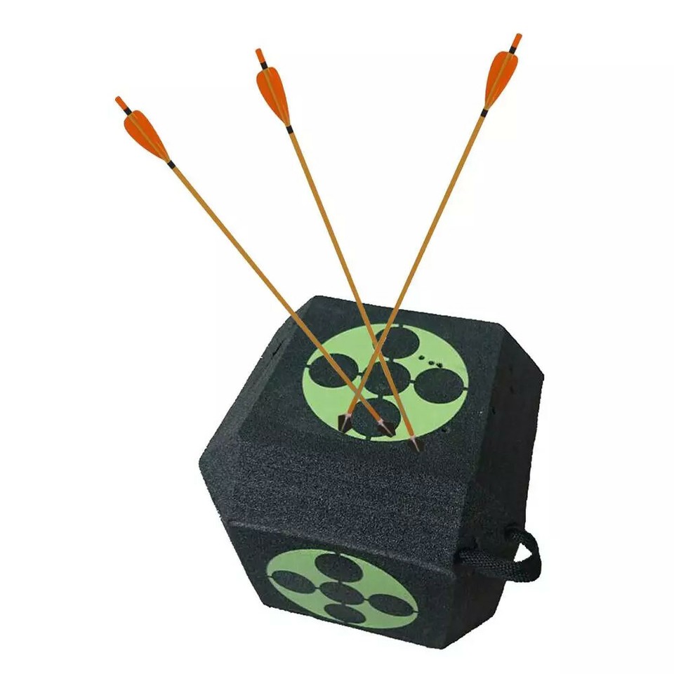Archery Target Foam Cube Arrow Target Outdoor Practice Shoot Bow 23 ...