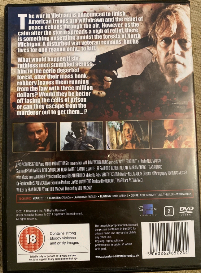 BATTLEGROUND DVD 2011 PAL REGION 2 NEW & SEALED war action sisu | eBay UK