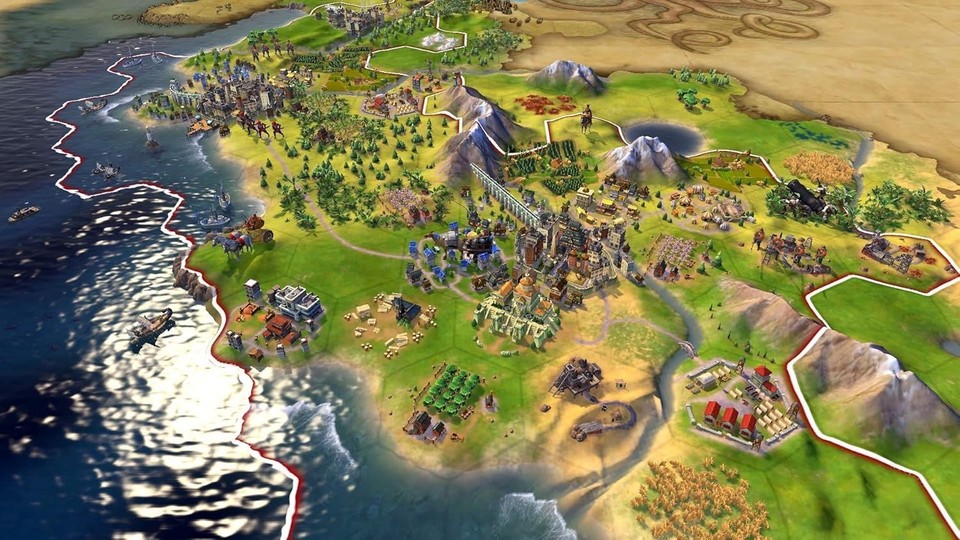 Nintendo Switch Sid Meier's Civilization VI Strategy Game Cartridge ...