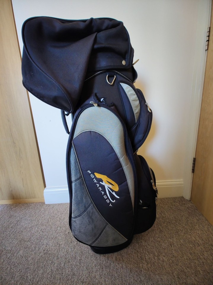 PowaKaddy Golf Bag with Rain Hood Cover - Free Delivery | eBay UK