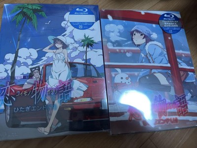 Koimonogatari Hitagi End Blu-ray Vol 1 and 2 Set Monogatari Series ...