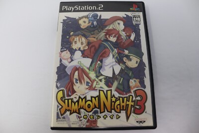 Summon Night 3 Playstation 2 PS2 Japanese Video Game Complete CIB ...