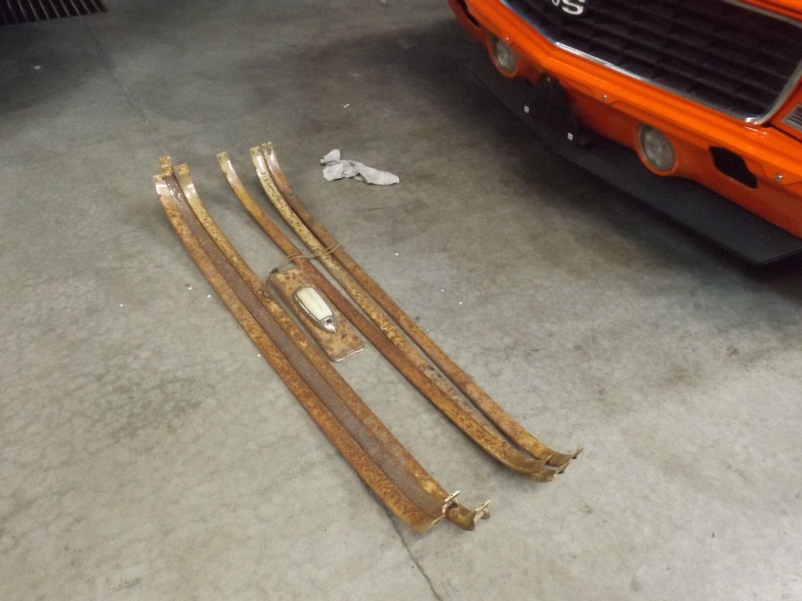 1950 CHEVY Woodie Wagon Headliner bows with light Woody Wagon | eBay