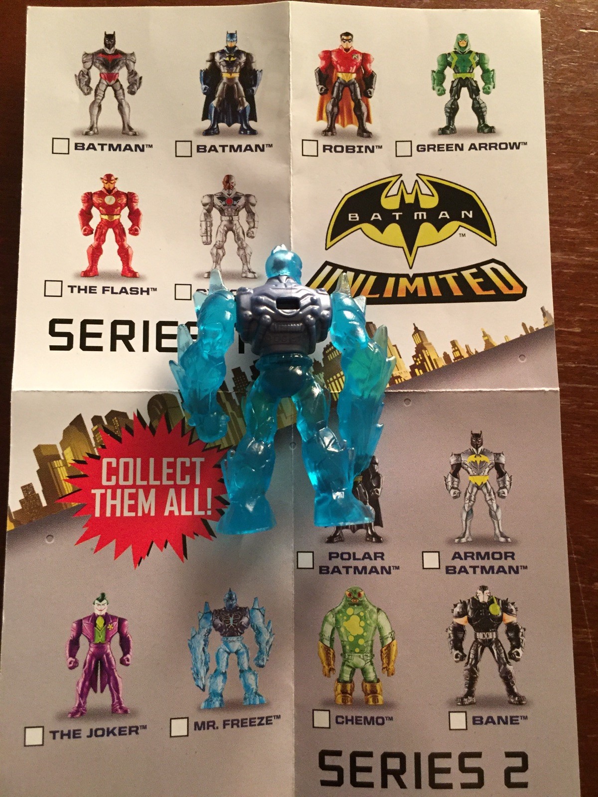 BATMAN UNLIMITED MIGHTY MINIS SERIES 2 MR. FREEZE 2" FIGURE LOOSE ...